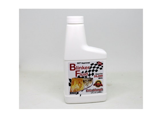 Blinker Fluid Extra Strength Funny Gag Gift Blinker Fluid | Etsy