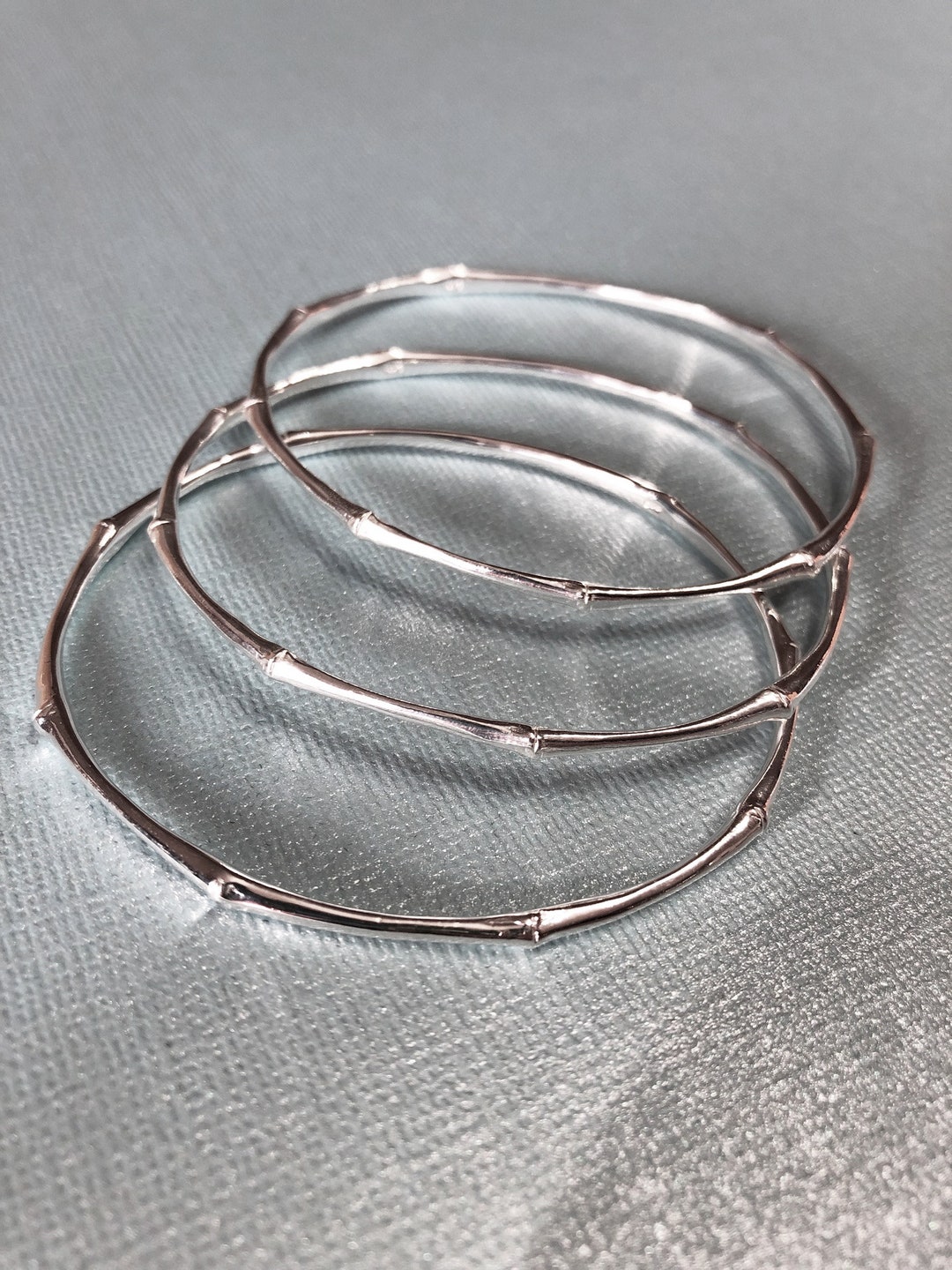 Bamboo Bangles | Silver Bangles | Bracelets | Silver Bracelets ...