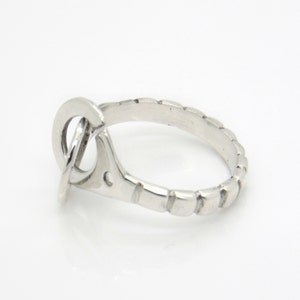 Handcuff Ring, Handmade Ring, Sterling Silver, Unisex Ring, Statement ...