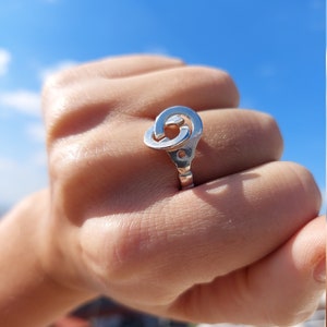 Handcuff Ring, Handmade Ring, Sterling Silver, Unisex Ring, Statement ...