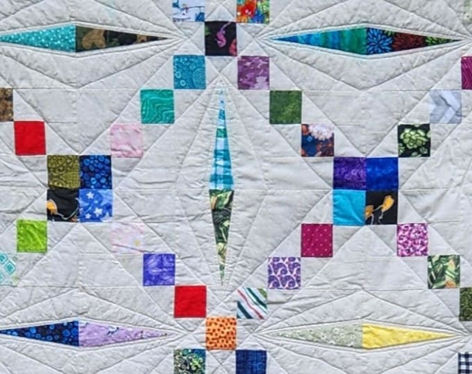 PDF Version Only Diamonds on a String Quilt Pattern - Etsy Canada
