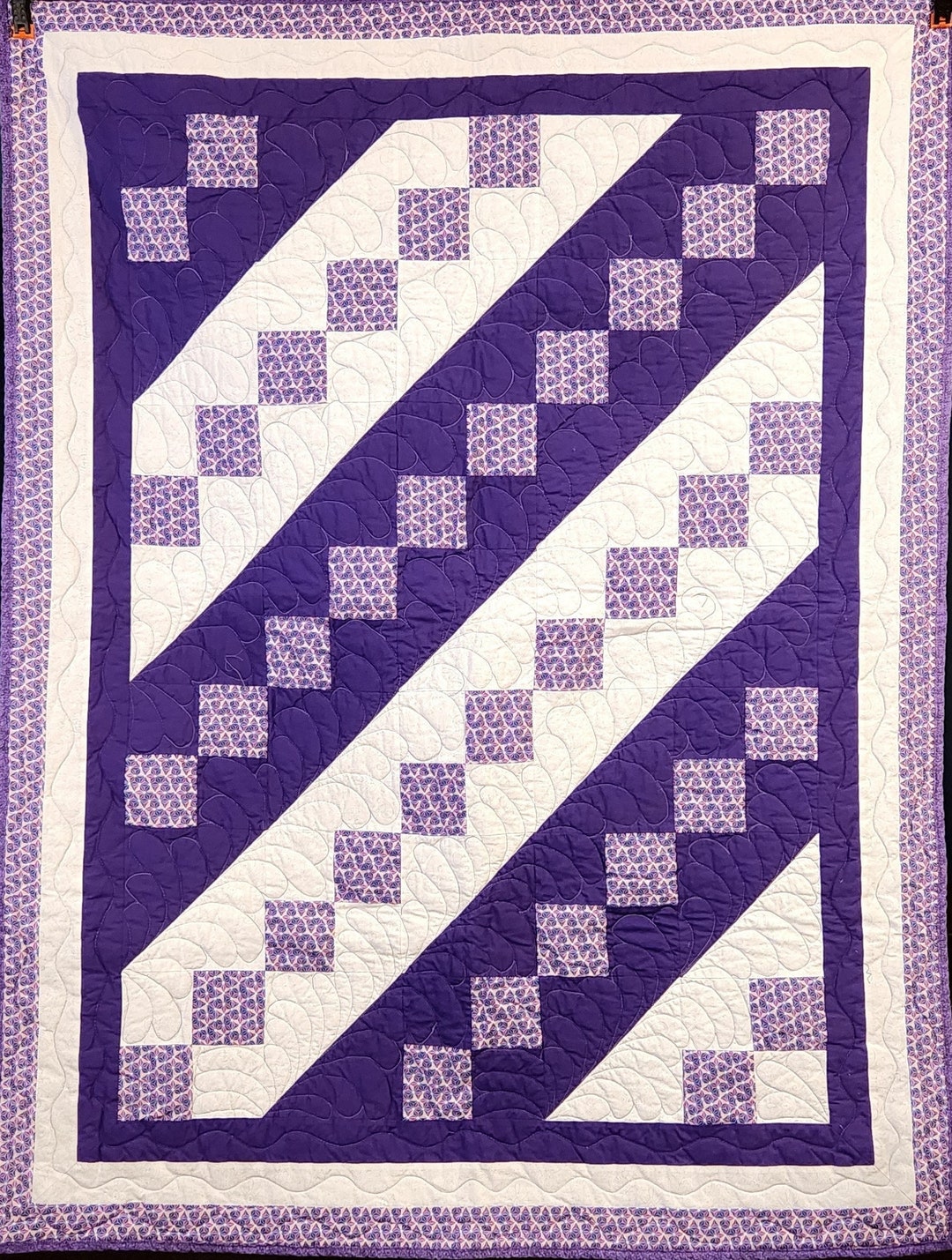 Jacob's Ladder Quilt Pattern Digital Download Pdf Easy Quilt Pattern ...