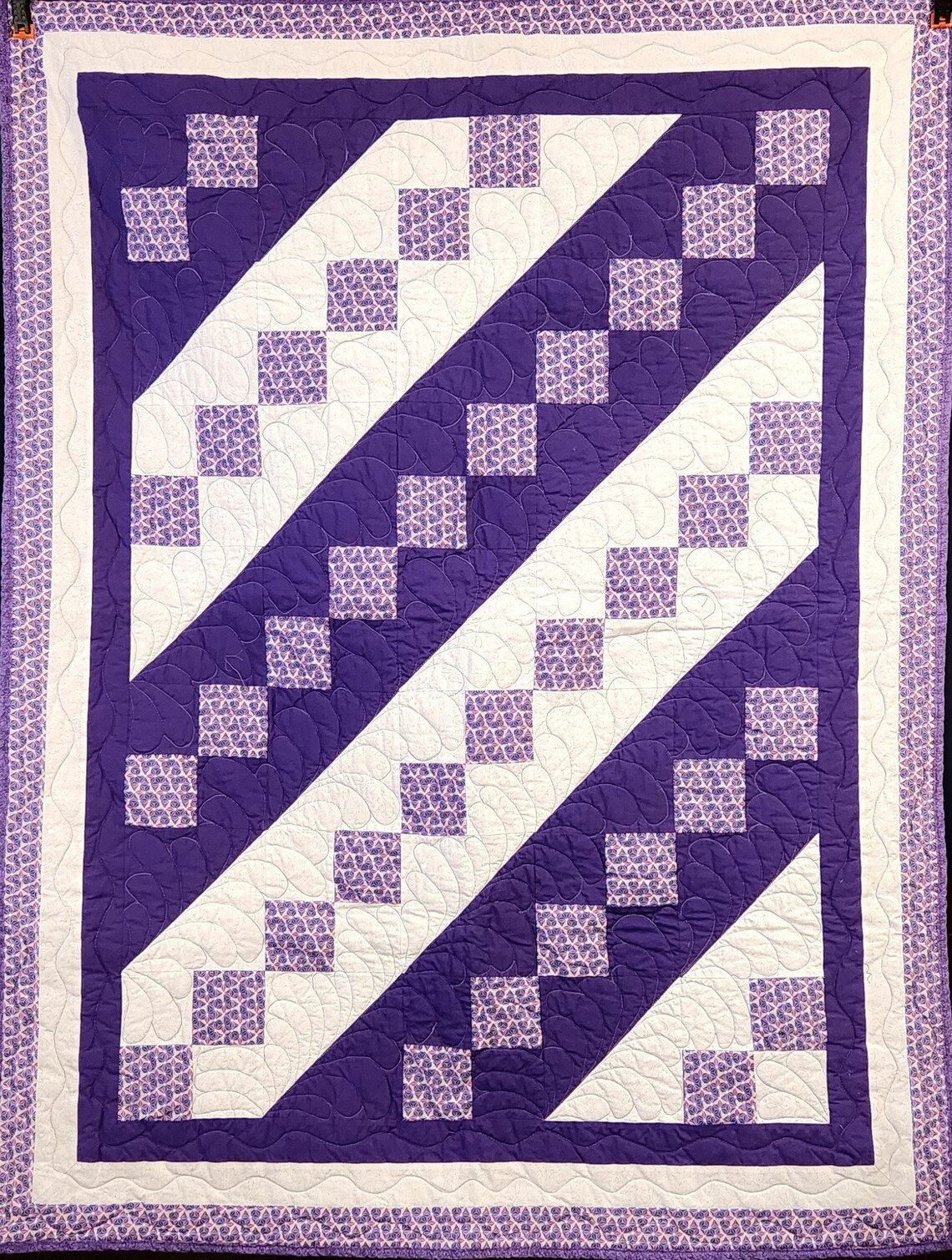 Jacob's Ladder Quilt Pattern Digital Download Pdf Easy Quilt Pattern ...