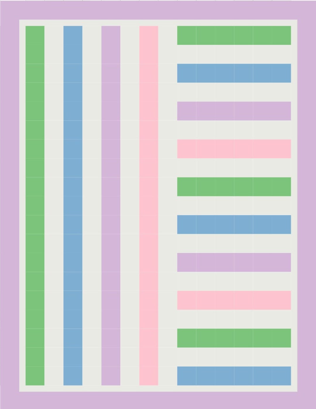 E- Zee Baby Quilt Pattern Digital Download Beginner Baby Quilt Pattern ...