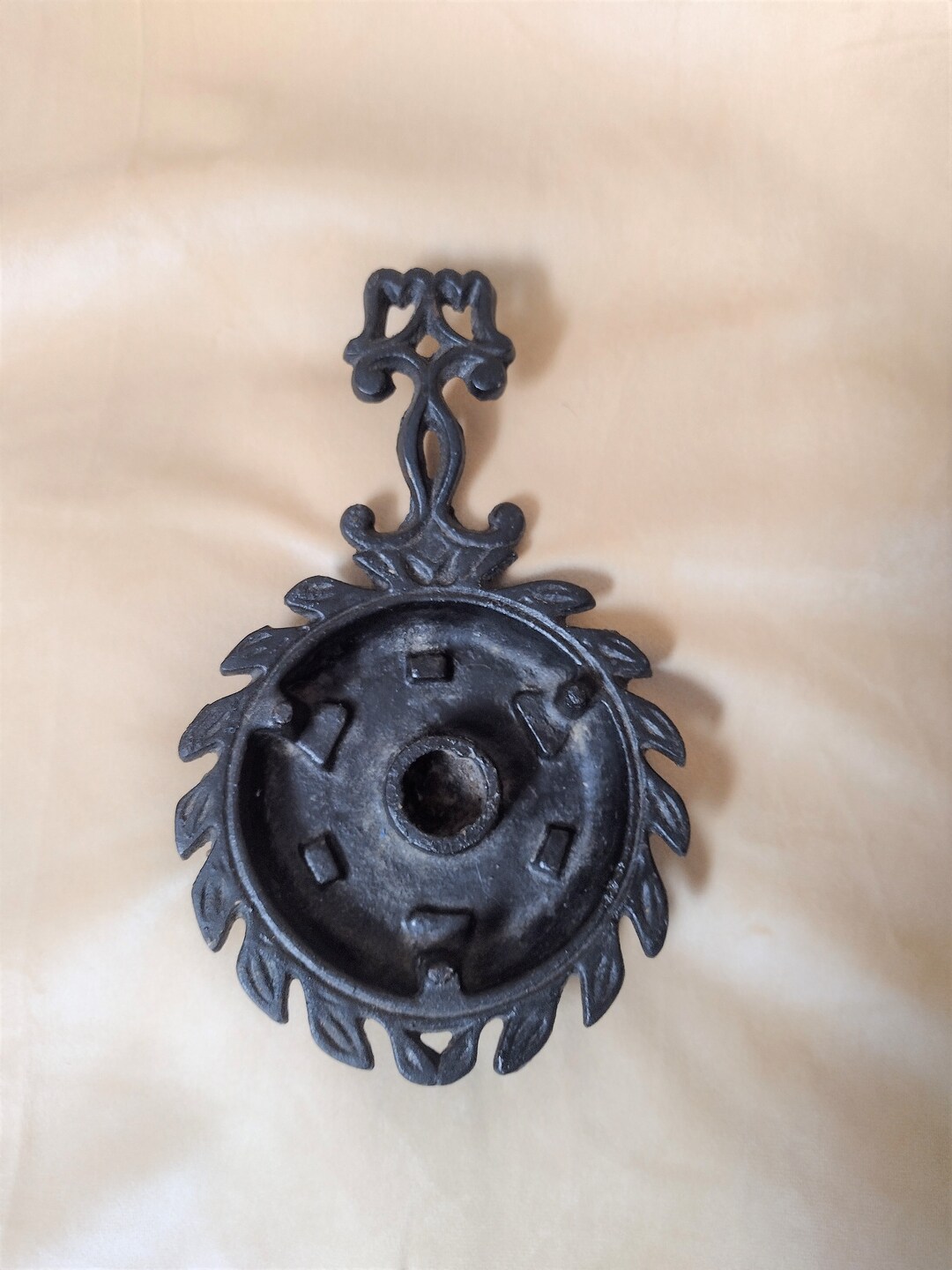 Vintage Wilton Cast Iron Candle Holder - Etsy