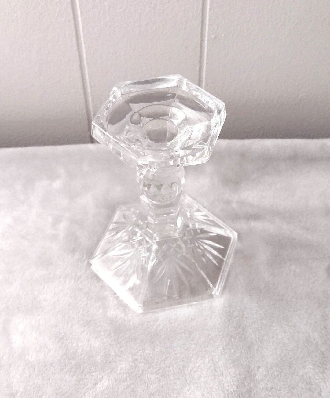 Shannon Crystal Designs Lead Crystal Candle Holder - Etsy