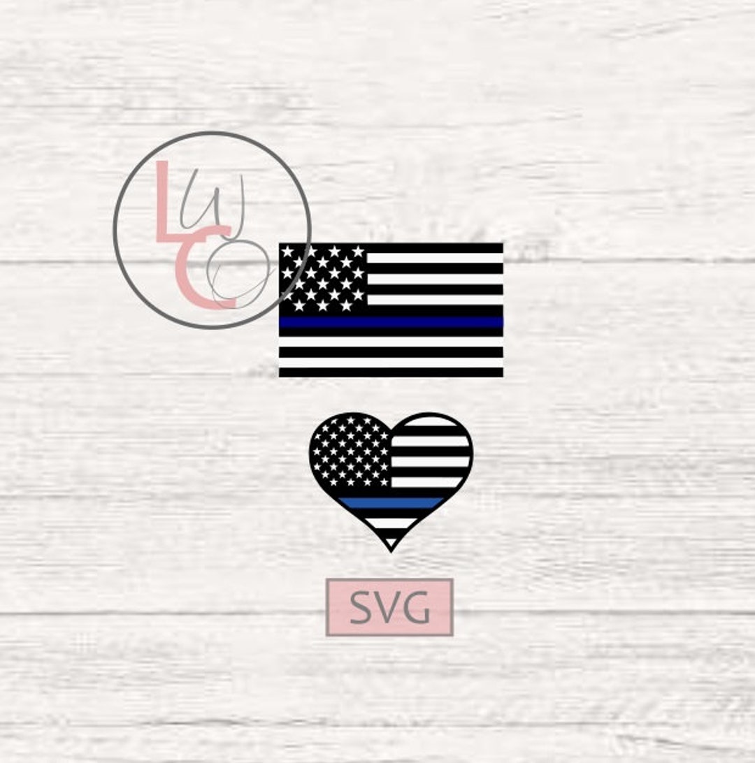 Blue Line SVG, Thin Blue Line Svg, Police Svg, Police File, Cop Svg ...