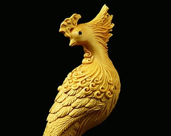Phoenix Bird Figurine - Etsy