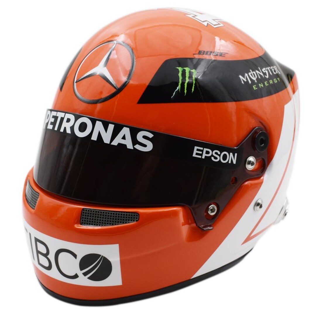 Lewis Hamilton 2019 Monaco Luda 1:2 Mini Helmet Arts and Crafts for ...