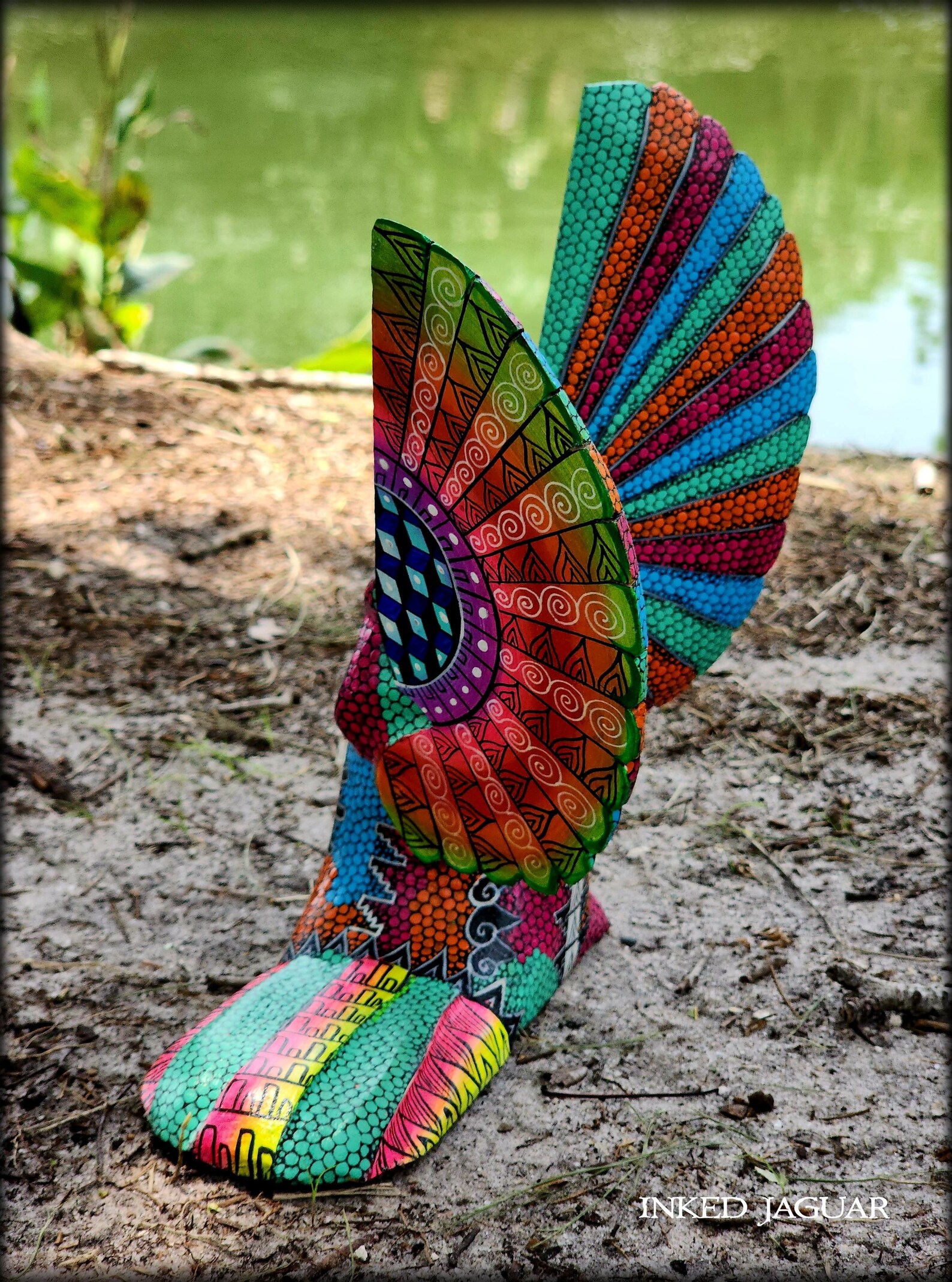 Alebrije // Owl // Buho // Wood // Oaxaca // México // Artesanía // Art ...