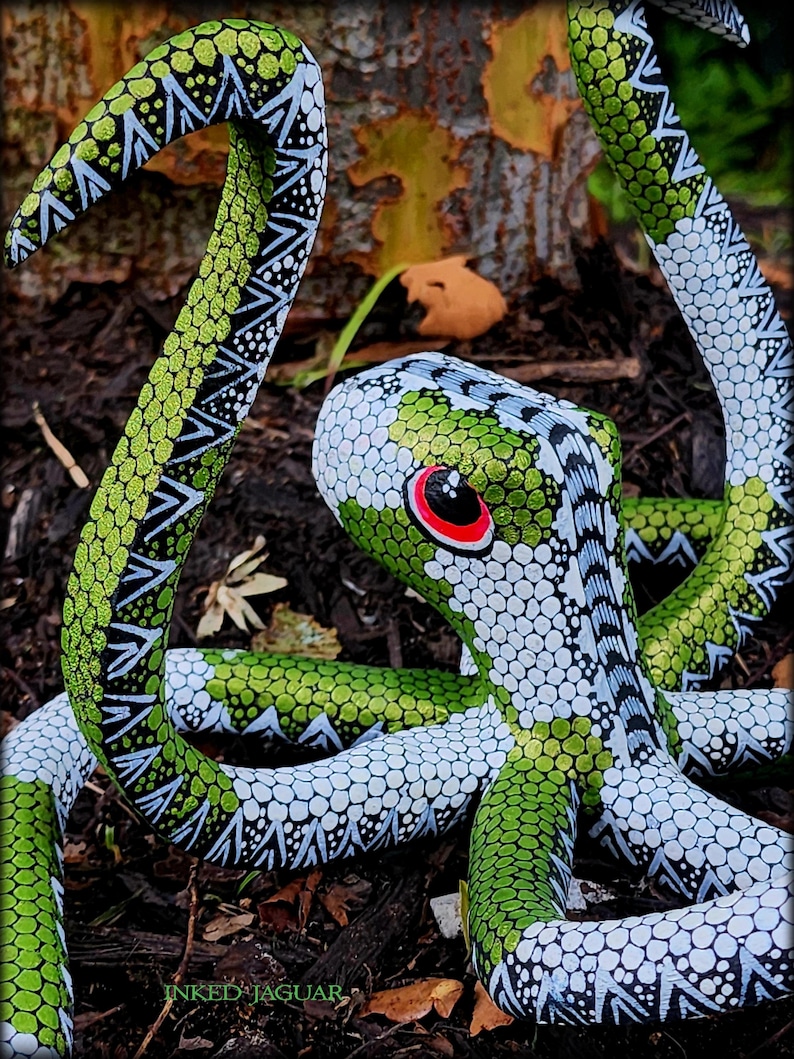 Alebrije // Octopus // Pulpo // Wood // Oaxaca // México // Artesanía ...