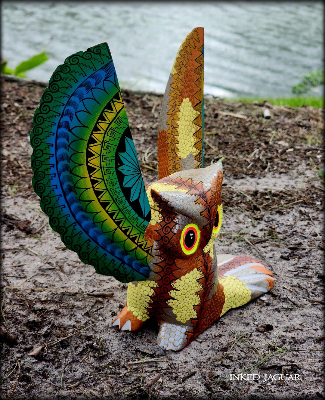 Alebrije // Owl // Buho // Wood // Oaxaca // México // Artesanía // Art ...