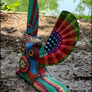 Alebrije // Owl // Buho // Wood // Oaxaca // México // Artesanía // Art ...