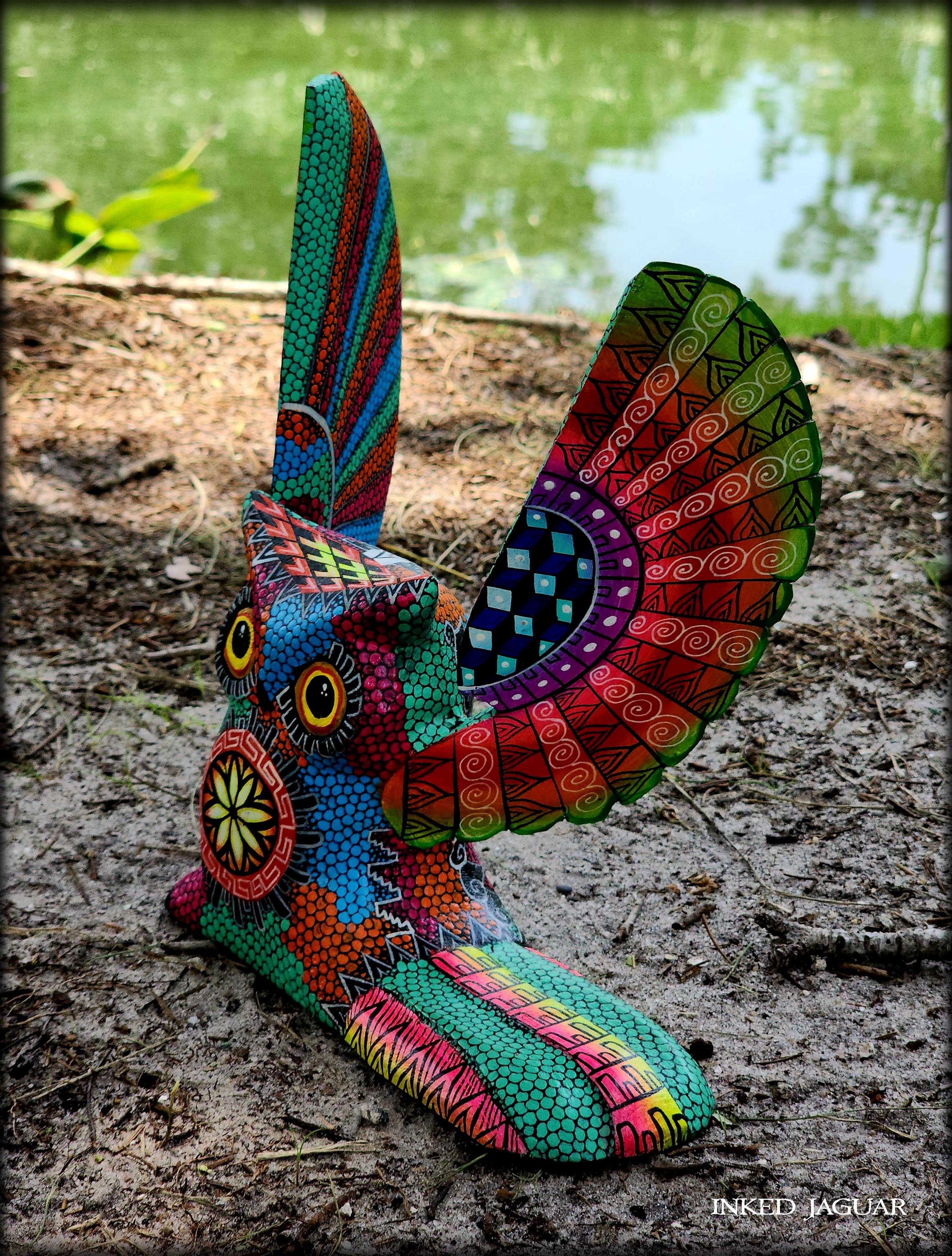 Alebrije // Owl // Buho // Wood // Oaxaca // México // Artesanía // Art ...