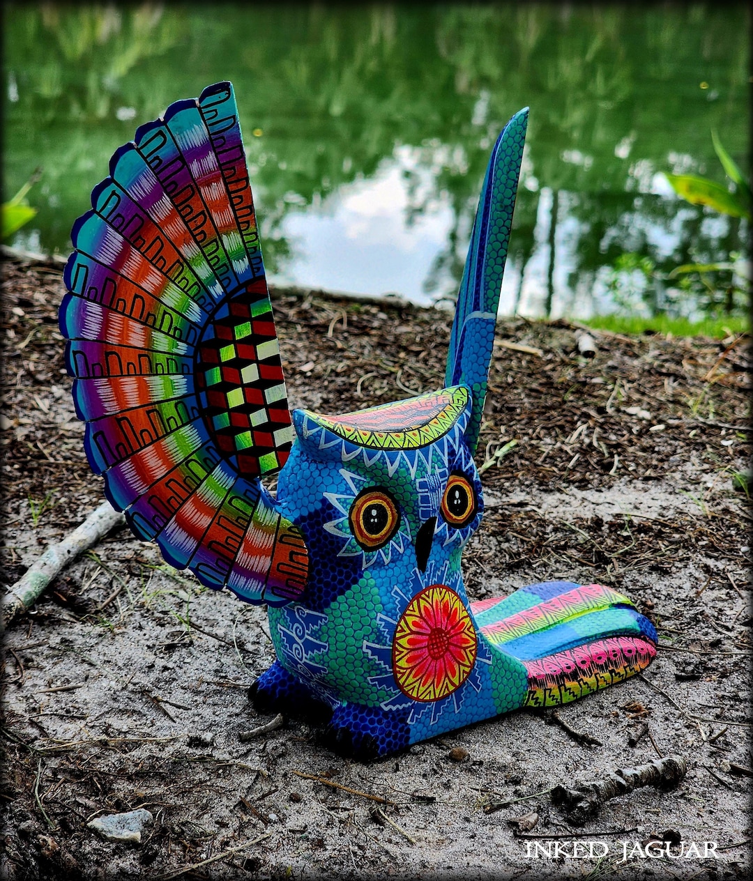 Alebrije // Owl // Buho // Wood // Oaxaca // México // Artesanía // Art ...