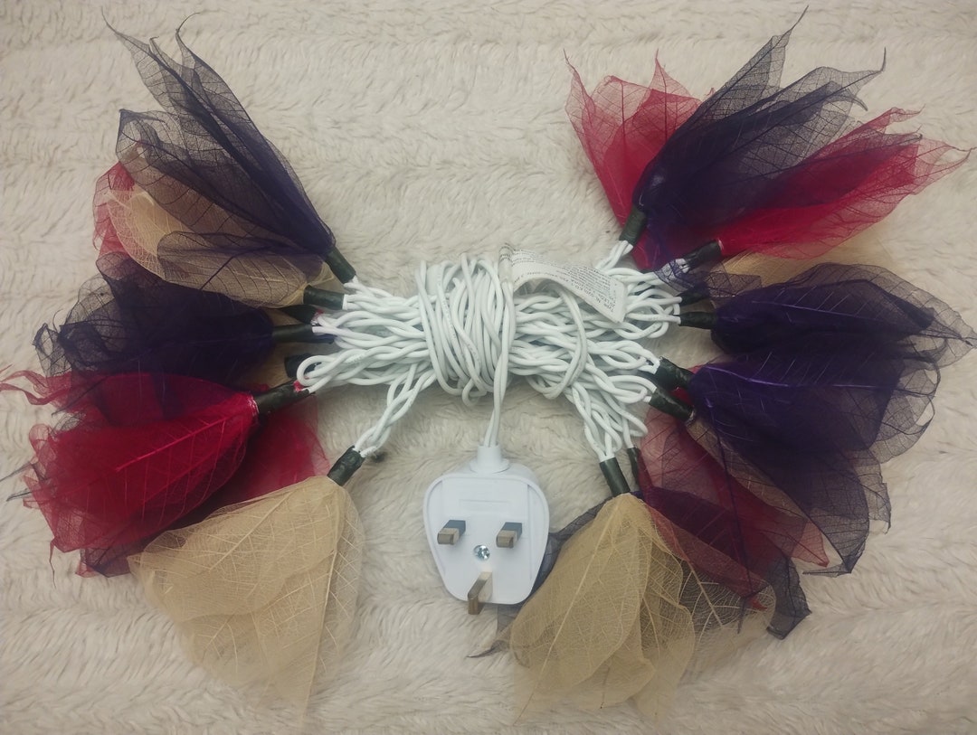 Beautiful Hippy Leaf Lights Enchanted Forest Fairy Lights, String ...