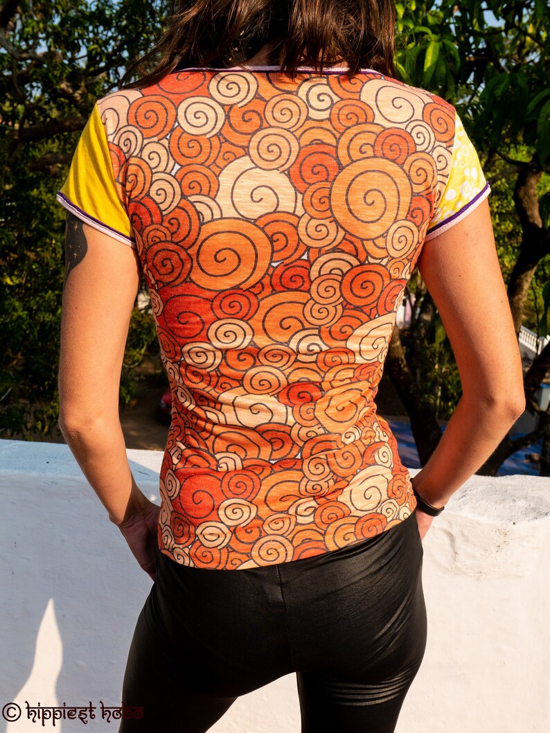 Bright and Funky Coloured Hippy Boho Psychedelic 70s 80s Style | Etsy