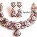Natural Rosecut Diamond Uncut Diamond Polki 925 Sterling Silver ...