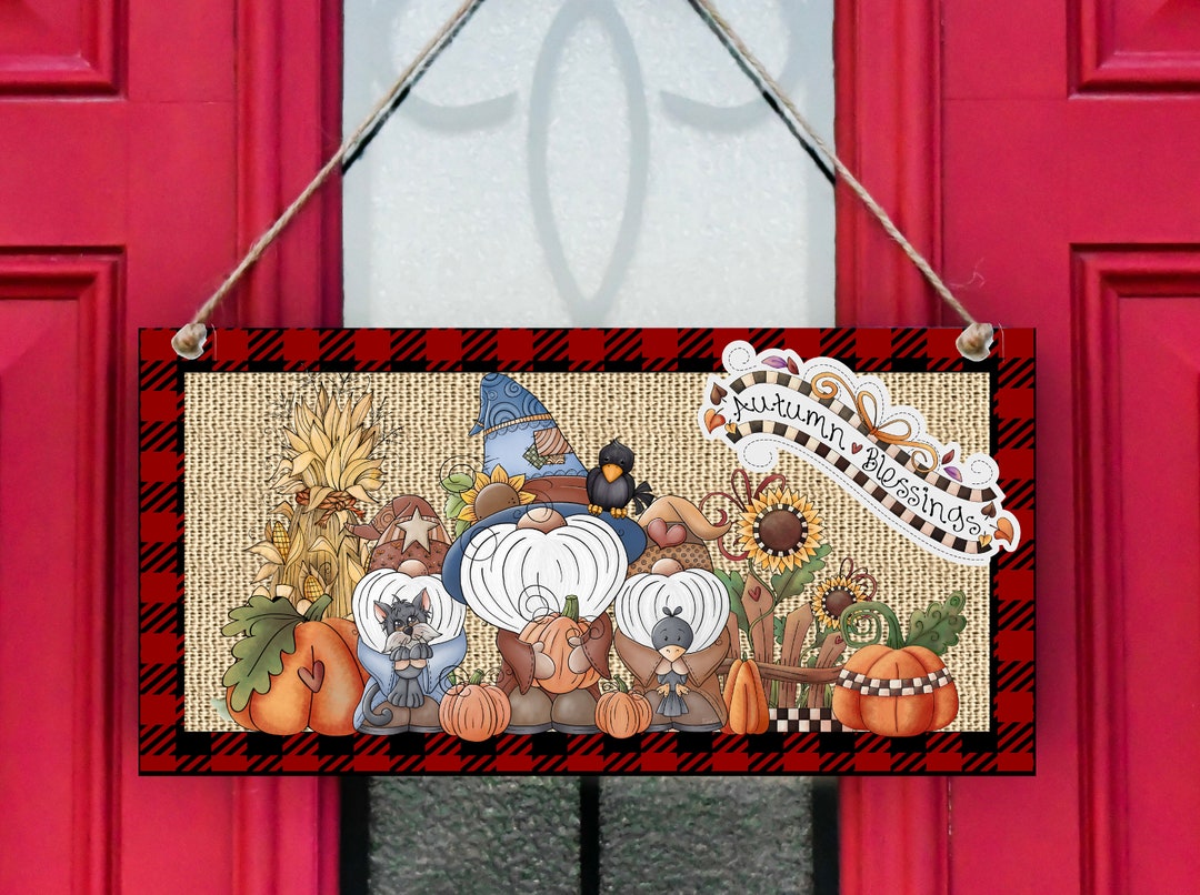 Letrero de otoño letrero de otoño de 12x6 - Etsy México