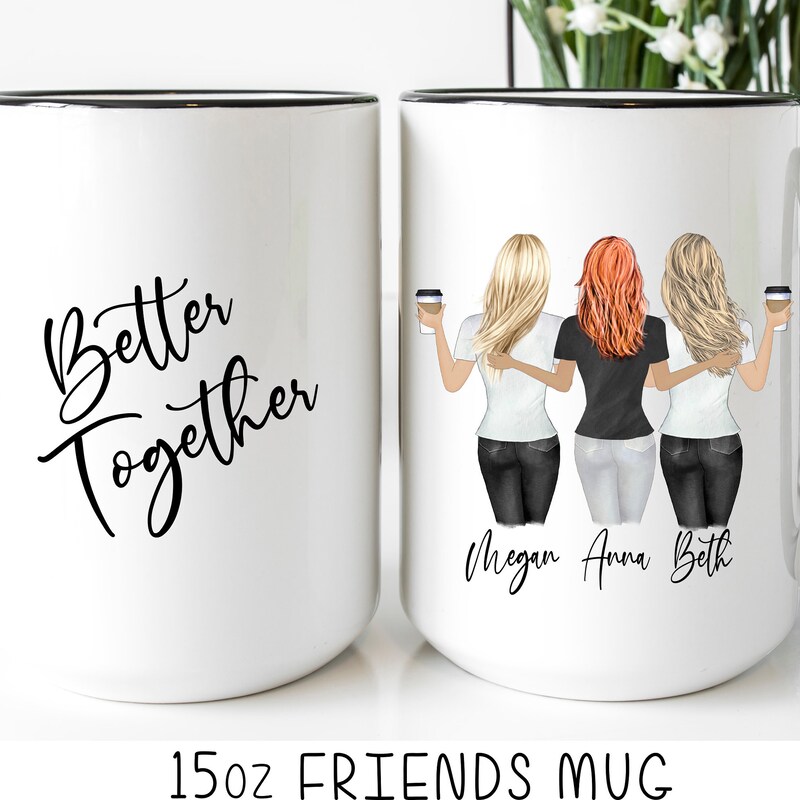 Best Friends Mug - Etsy