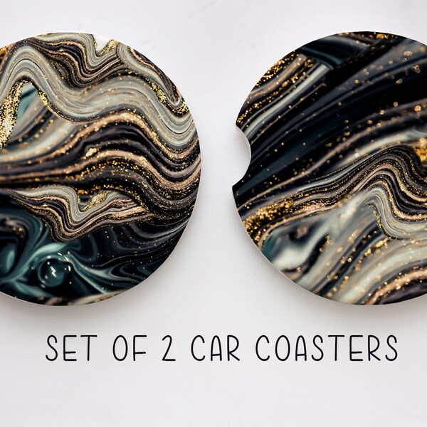 Alcohol Ink Coasters - Etsy