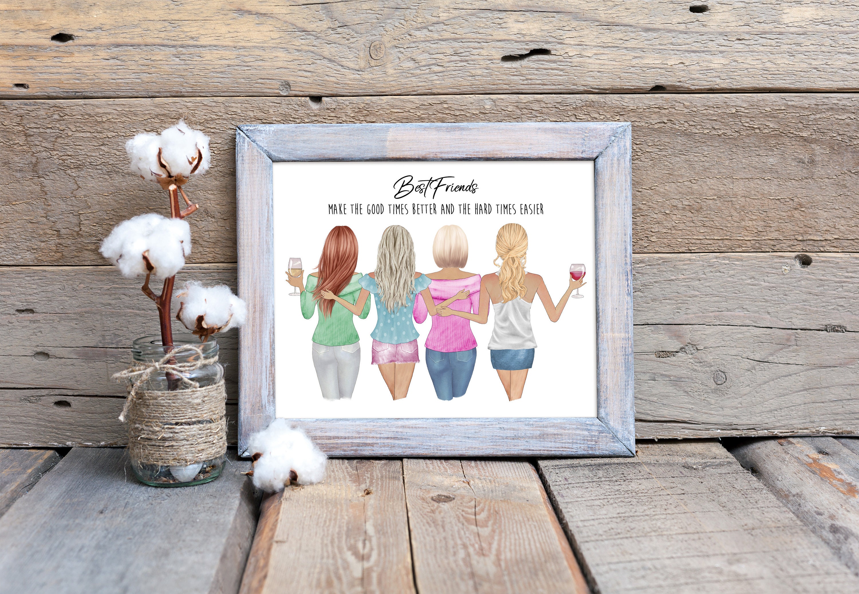 Personalized Gift Personalized Friends Print Friends - Etsy