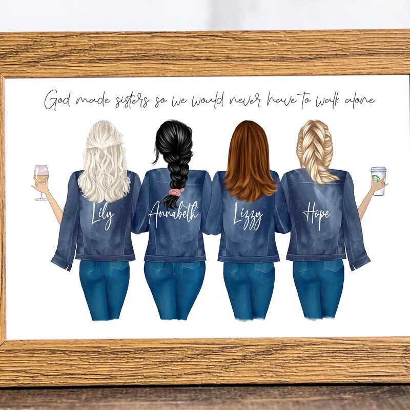 Four Sisters Art - Etsy