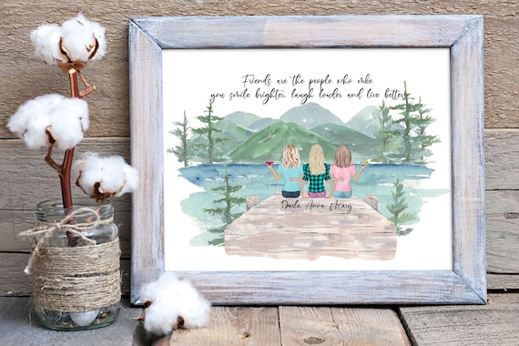 Personalized Gift Personalized Friends Print Friends - Etsy
