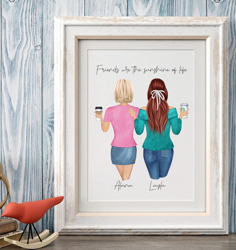 Personalized Gift Personalized Friends Print Friends - Etsy