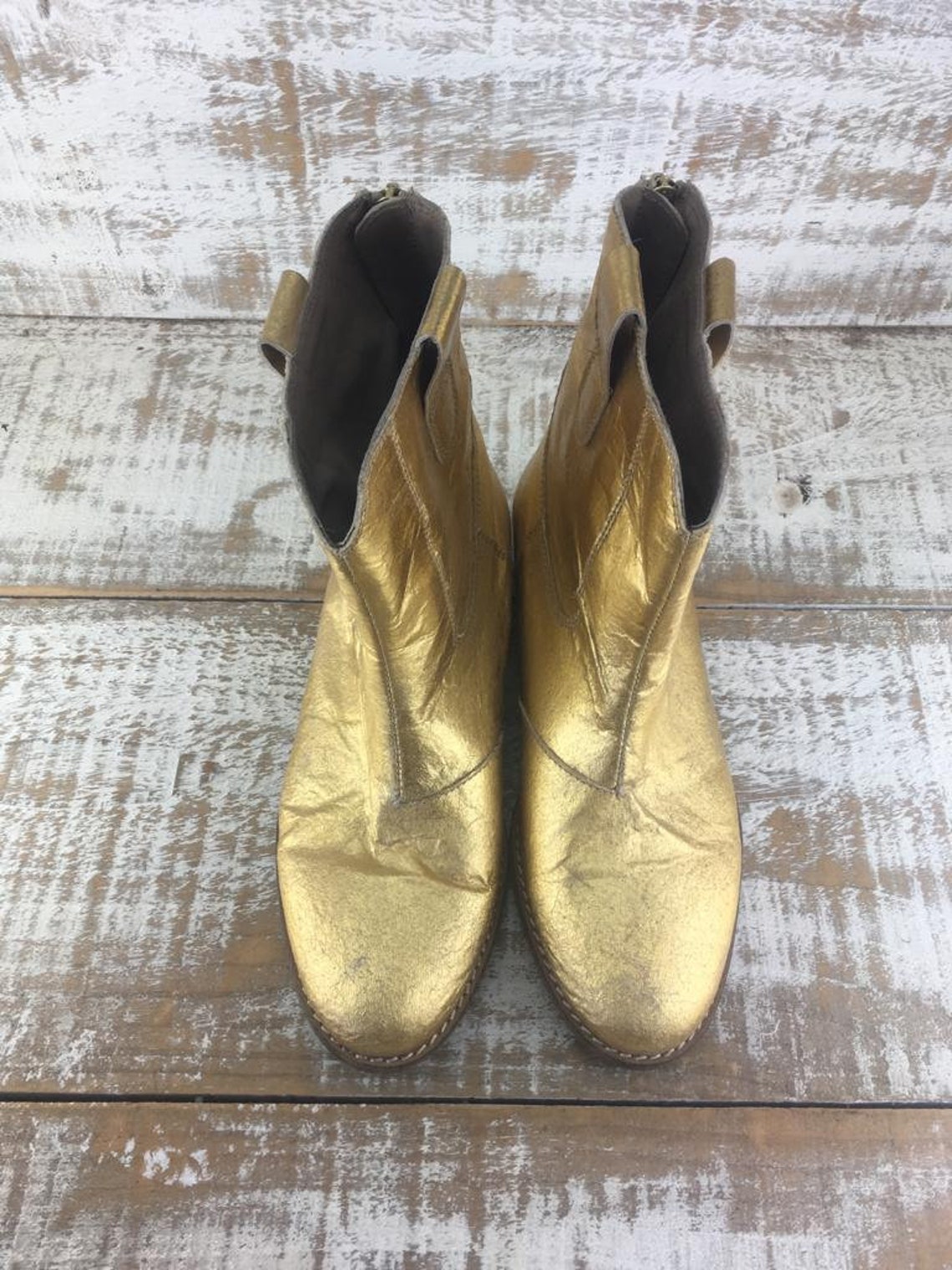 Organic vegan leather boots | Etsy