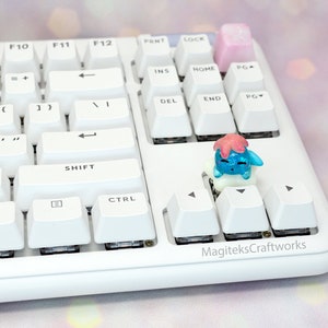 Ocean Kirby 1 Artisan Keycap Dark Blue | Summer Beach Keycaps ...