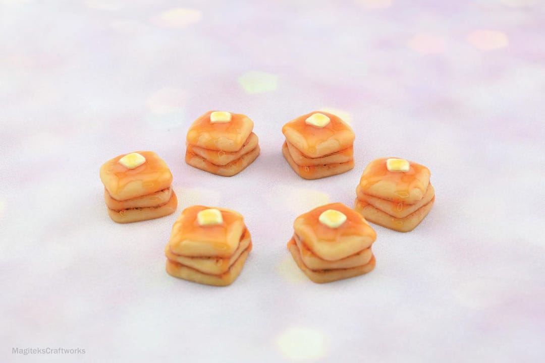 Tiny Pancake 1 Artisan Keycap | Kawaii Pancakes Breakfast Inspired ...