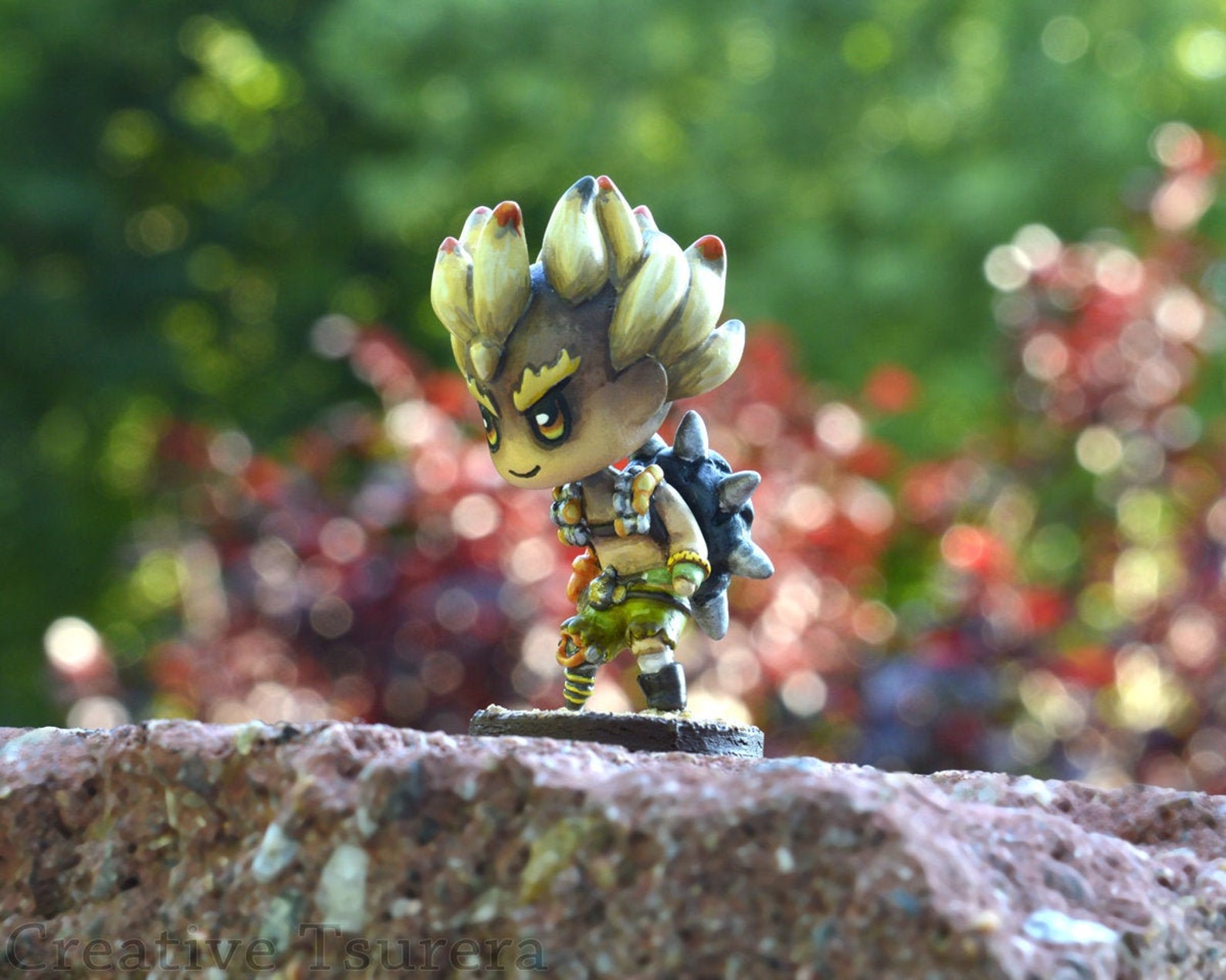 Overwatch Junkrat Chibi Figure Tiny Limited Sculpture - Etsy