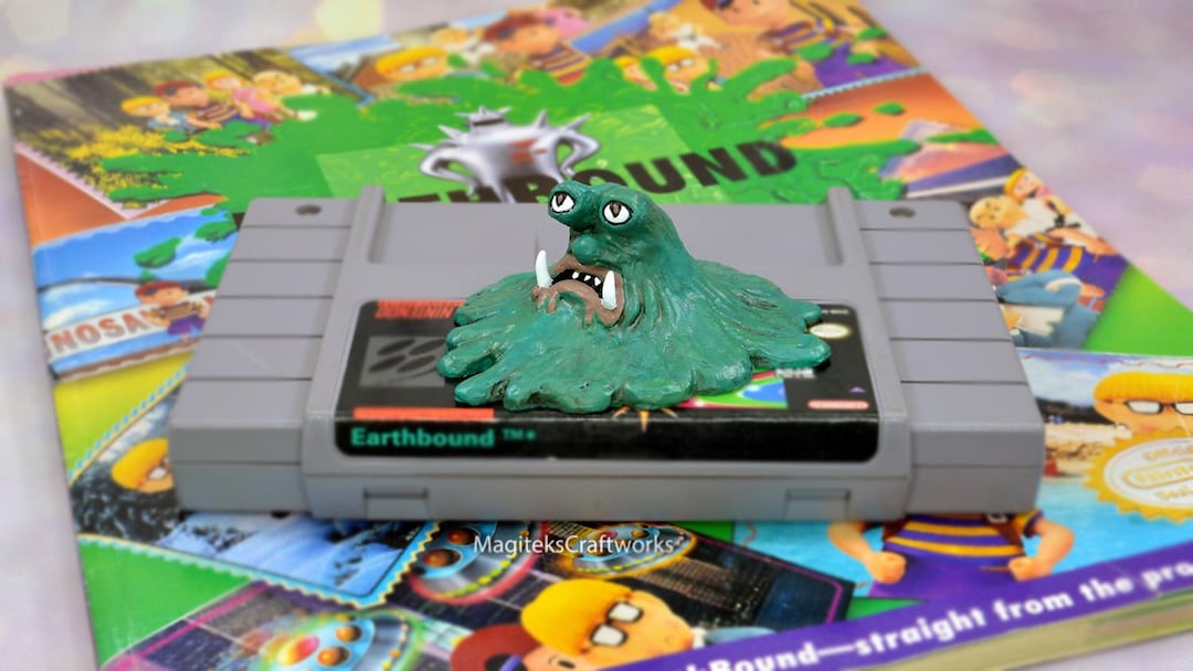 Earthbound Master Belch Handmade Resin Figure: Nintendo RPG Geek Gift ...