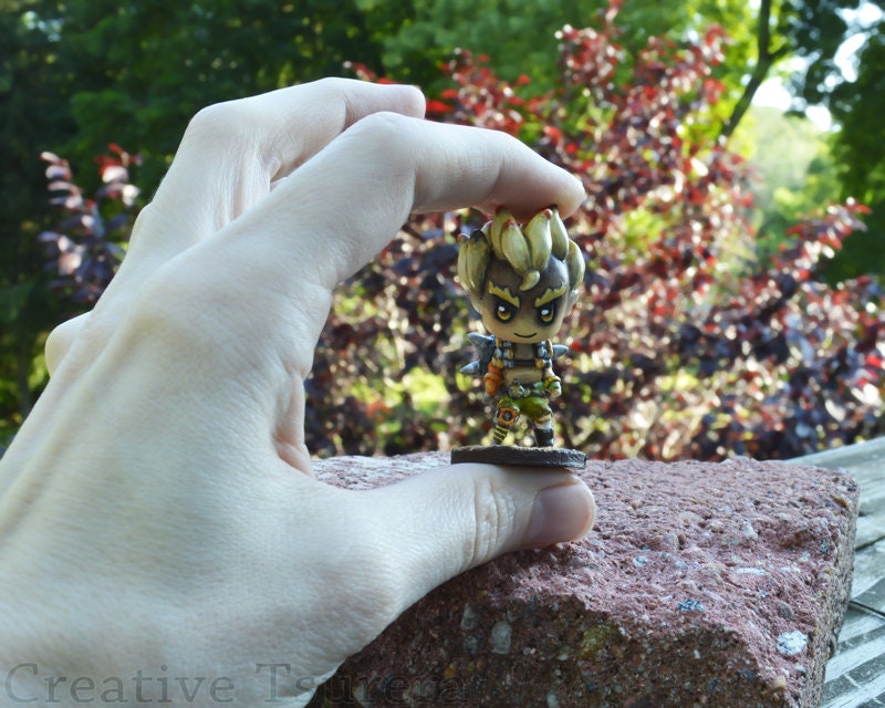 Overwatch Junkrat Chibi Figure Tiny Limited Sculpture - Etsy