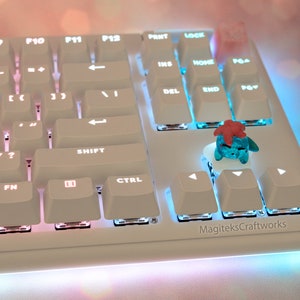 Ocean Kirby 1 Artisan Keycap Dark Blue | Summer Beach Keycaps ...