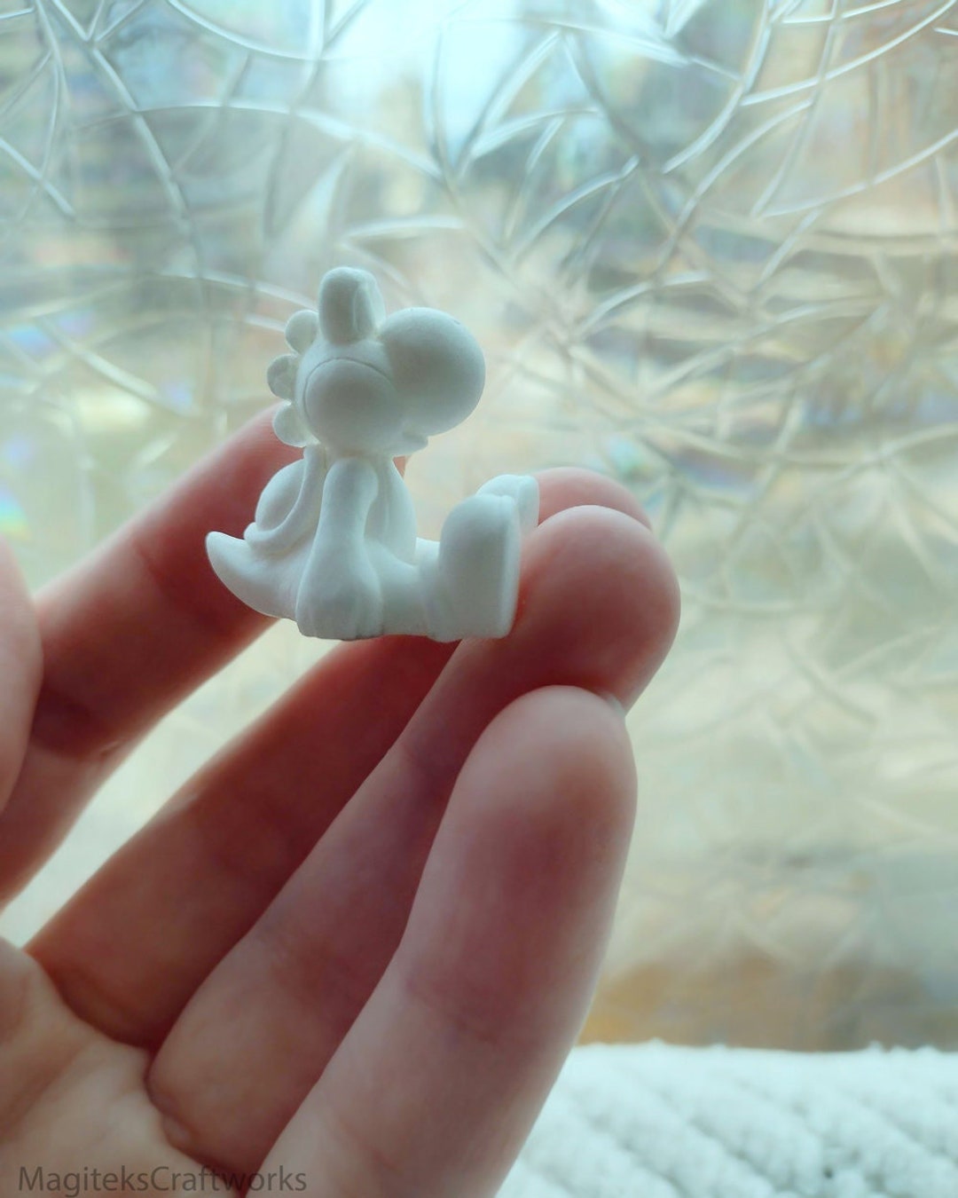 Garage Resin Kit Sitting Yoshi Super Mario World UNASSEMBLED UNPAINTED ...