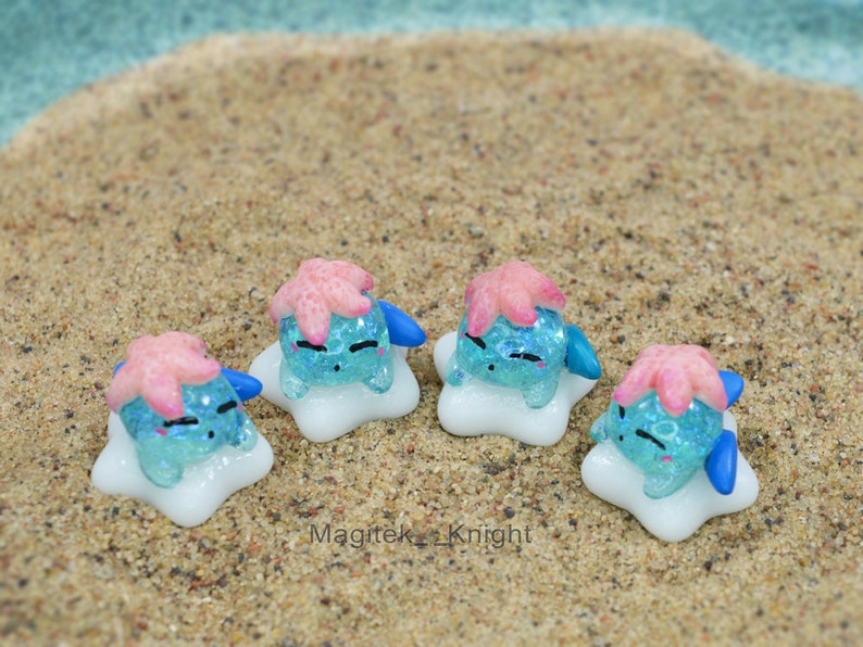 Ocean Kirby 1 Keycap Light Blue Summer Beach Artisan Keycaps - Etsy