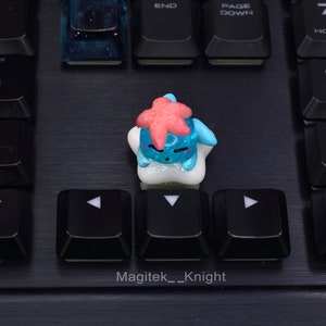Ocean Kirby 1 Artisan Keycap Dark Blue Summer Beach Keycaps - Etsy