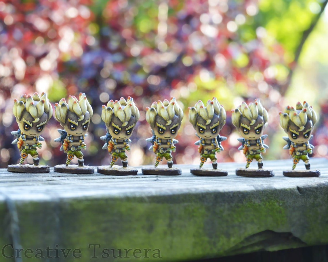Overwatch Junkrat Chibi Figure Tiny Limited Sculpture | Etsy