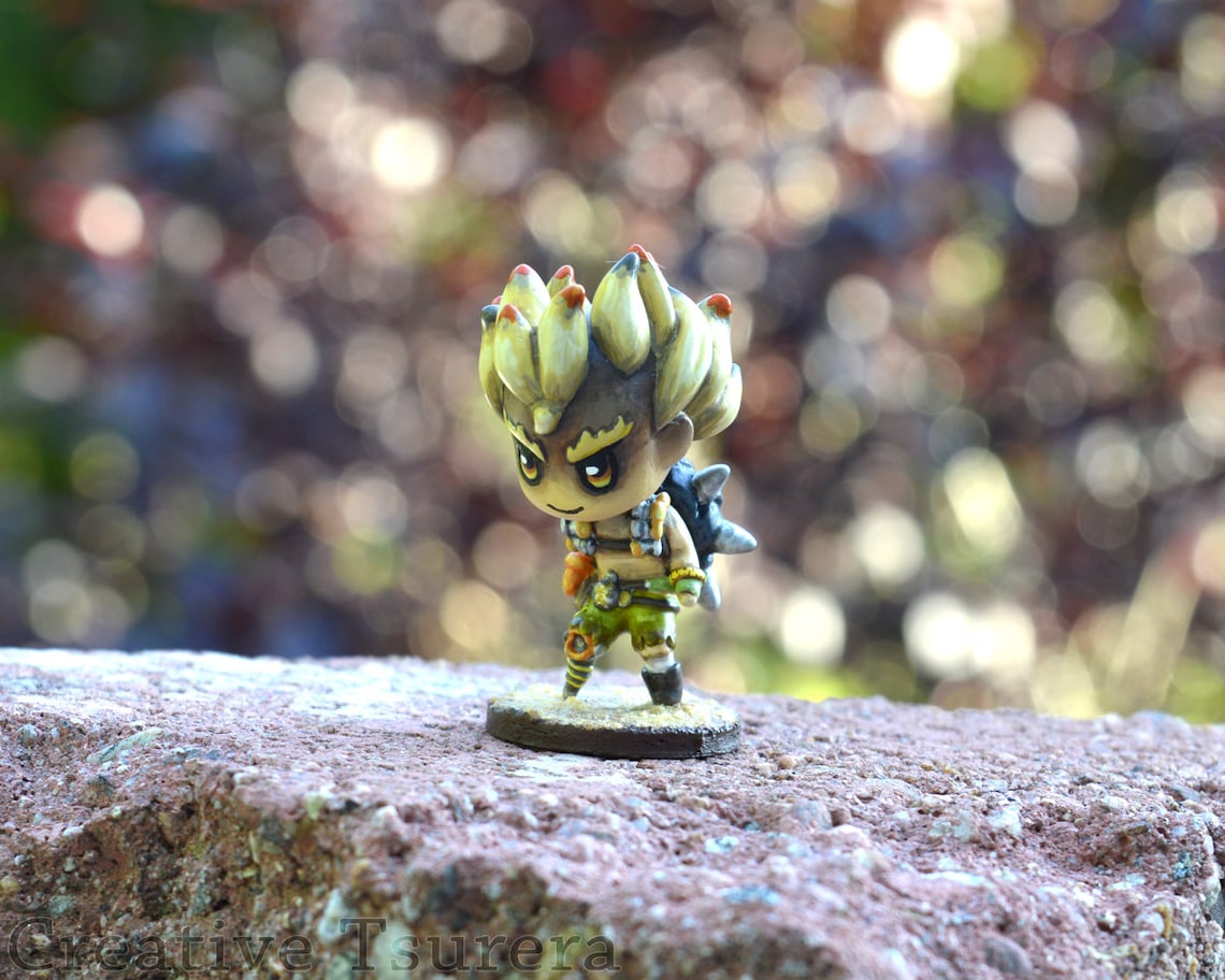 Overwatch Junkrat Chibi Figure Tiny Limited Sculpture - Etsy