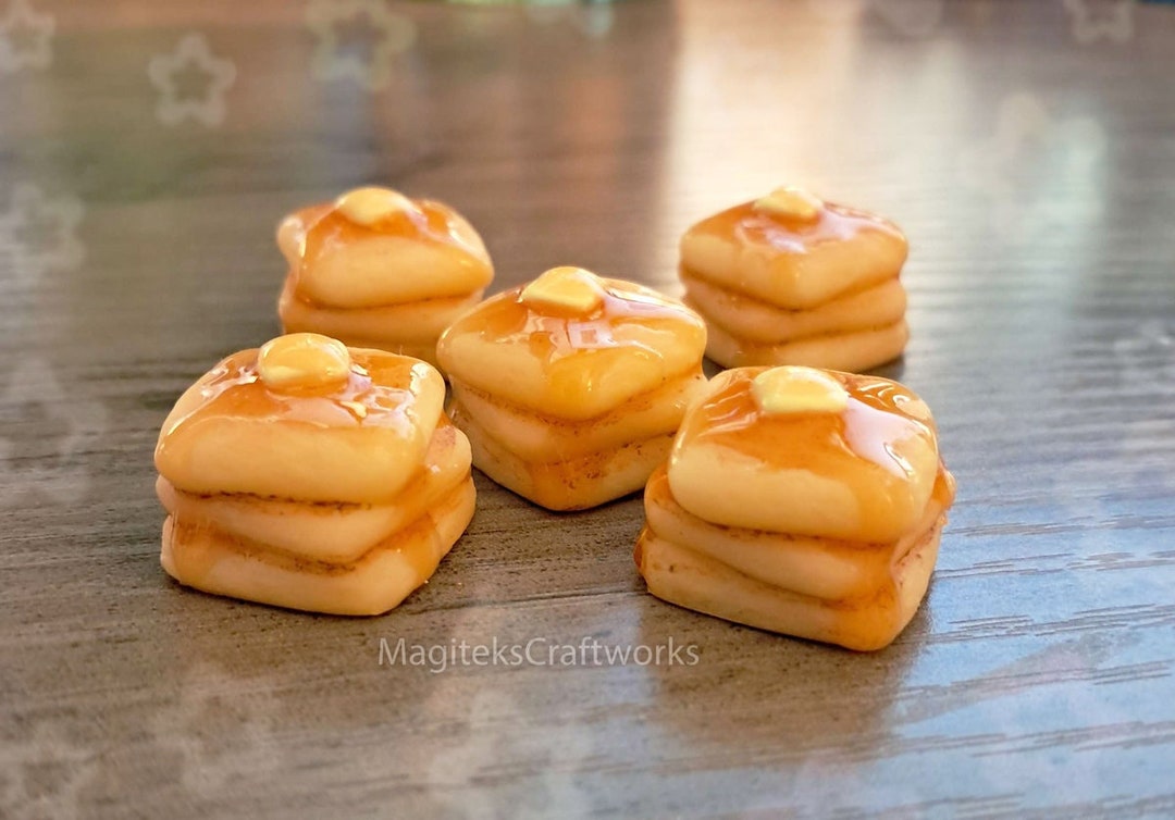 Tiny Pancake 1 Artisan Keycap Kawaii Pancakes Breakfast Inspired ...