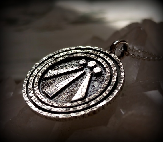 Order of Bards Ovates Druids Pendant Sterling Silver OBOD | Etsy