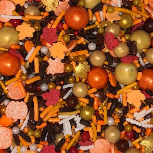Fall Sprinkles Mix - Etsy