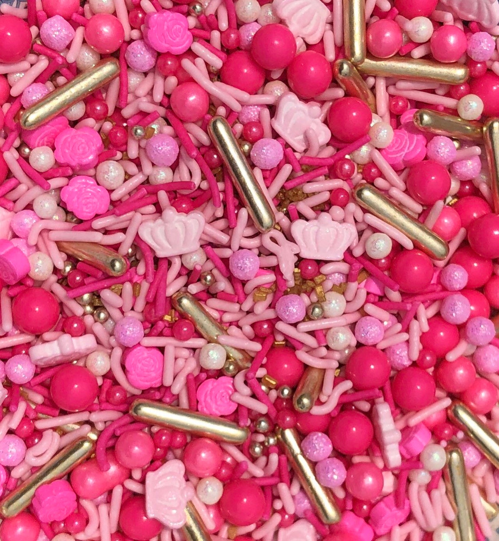 All Things Pink Sprinkle Mix | Etsy