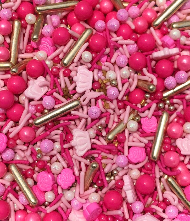 All Things Pink Sprinkle Mix | Etsy