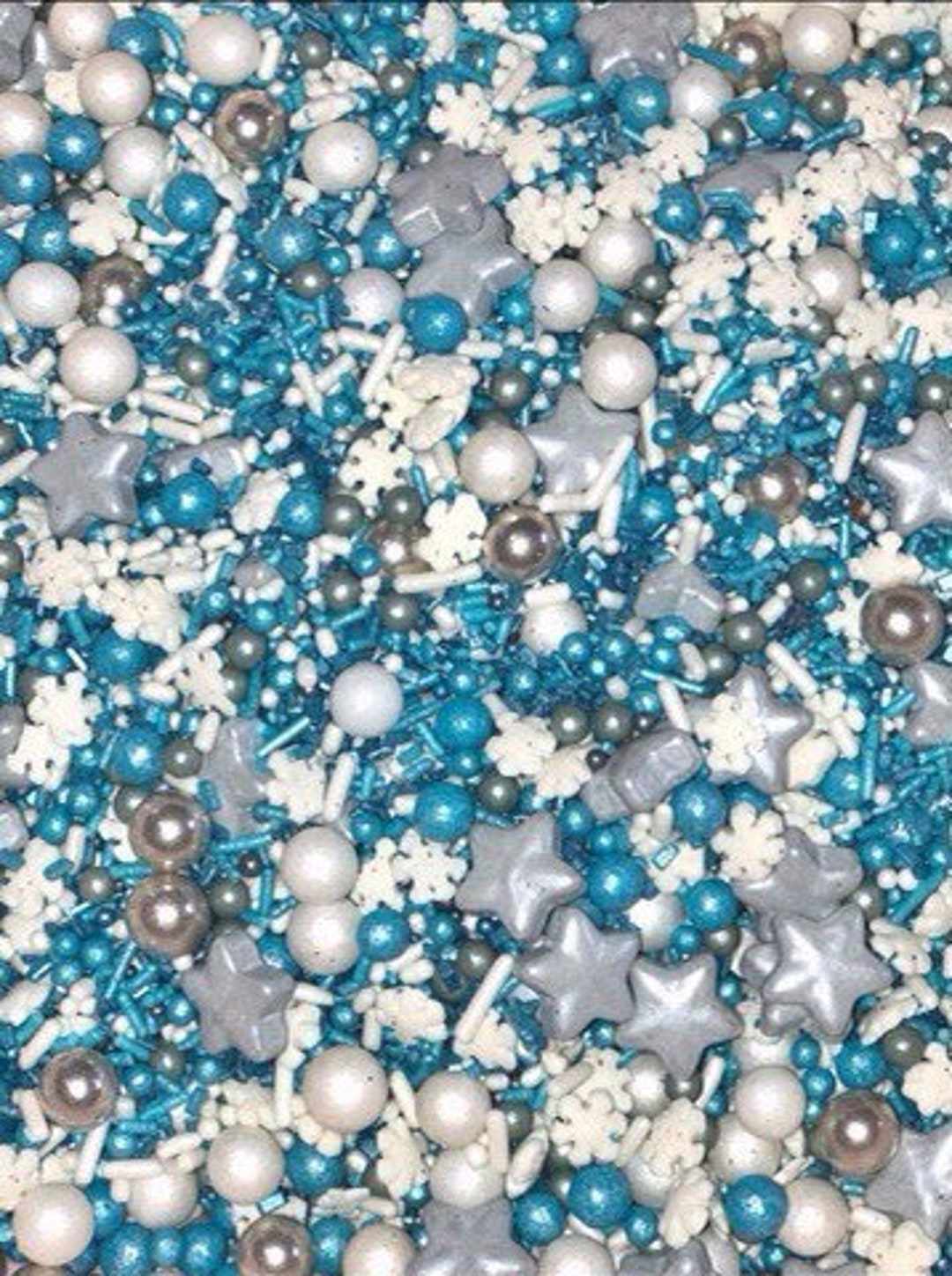 Snowflake Wishes Sprinkle Mix - Etsy
