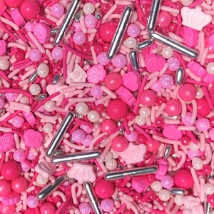 All Things Pink Sprinkle Mix - Etsy