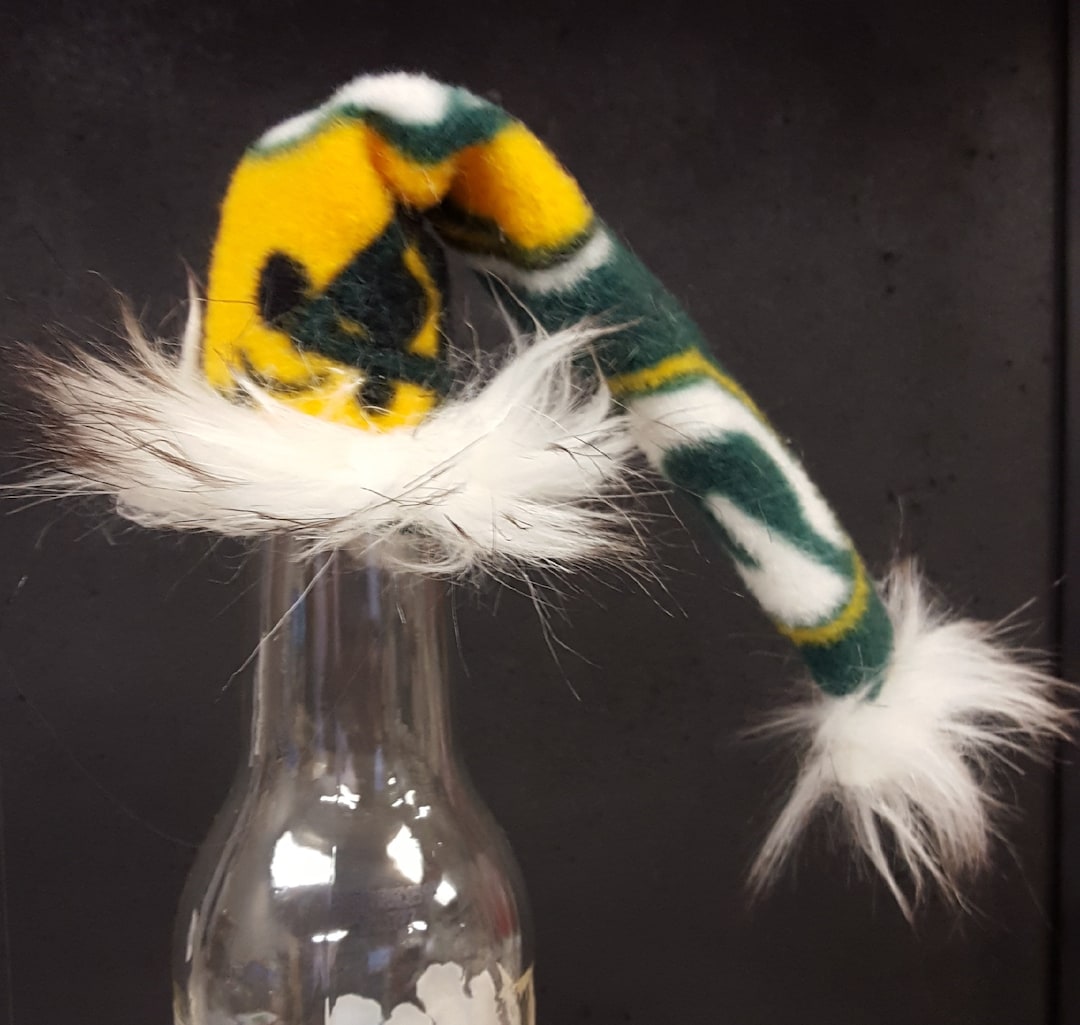 Packer Stocking Hat Bottle Topper - Etsy