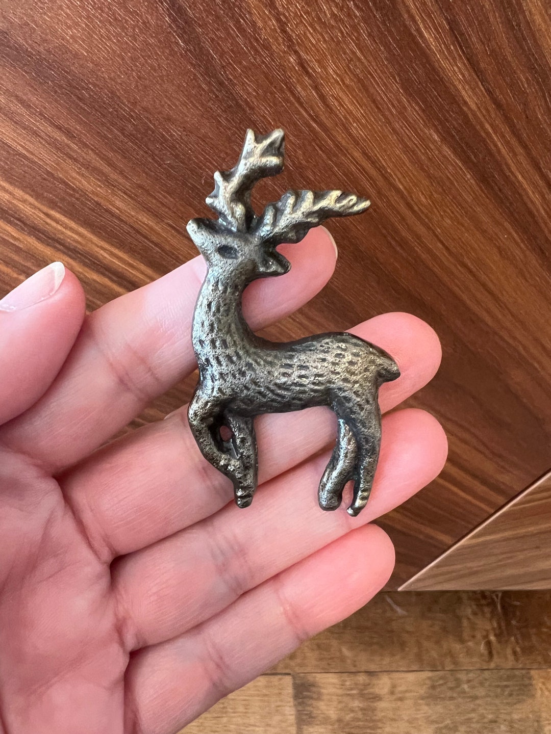 Deer Knobs, Reindeer Drawer Pull, Animal Knobs, Screws in so No Bolts ...